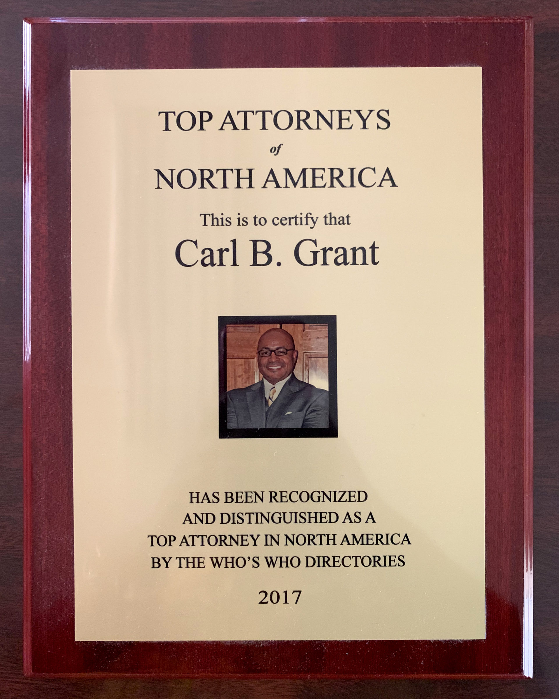 About Carl B. Grant | The Law Firm of Carl B. Grant, P.A.